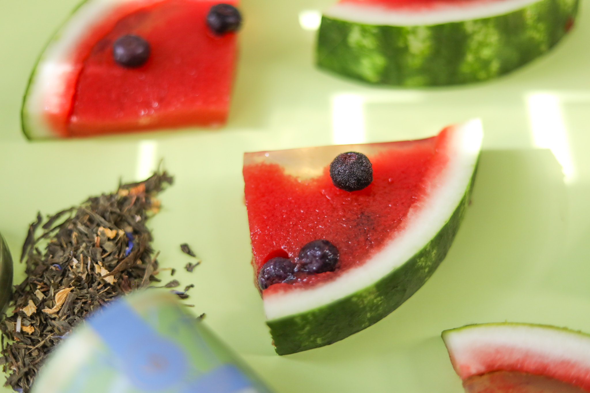 Watermelon Green Tea Jello - TEATIME NOTES | Teabloom