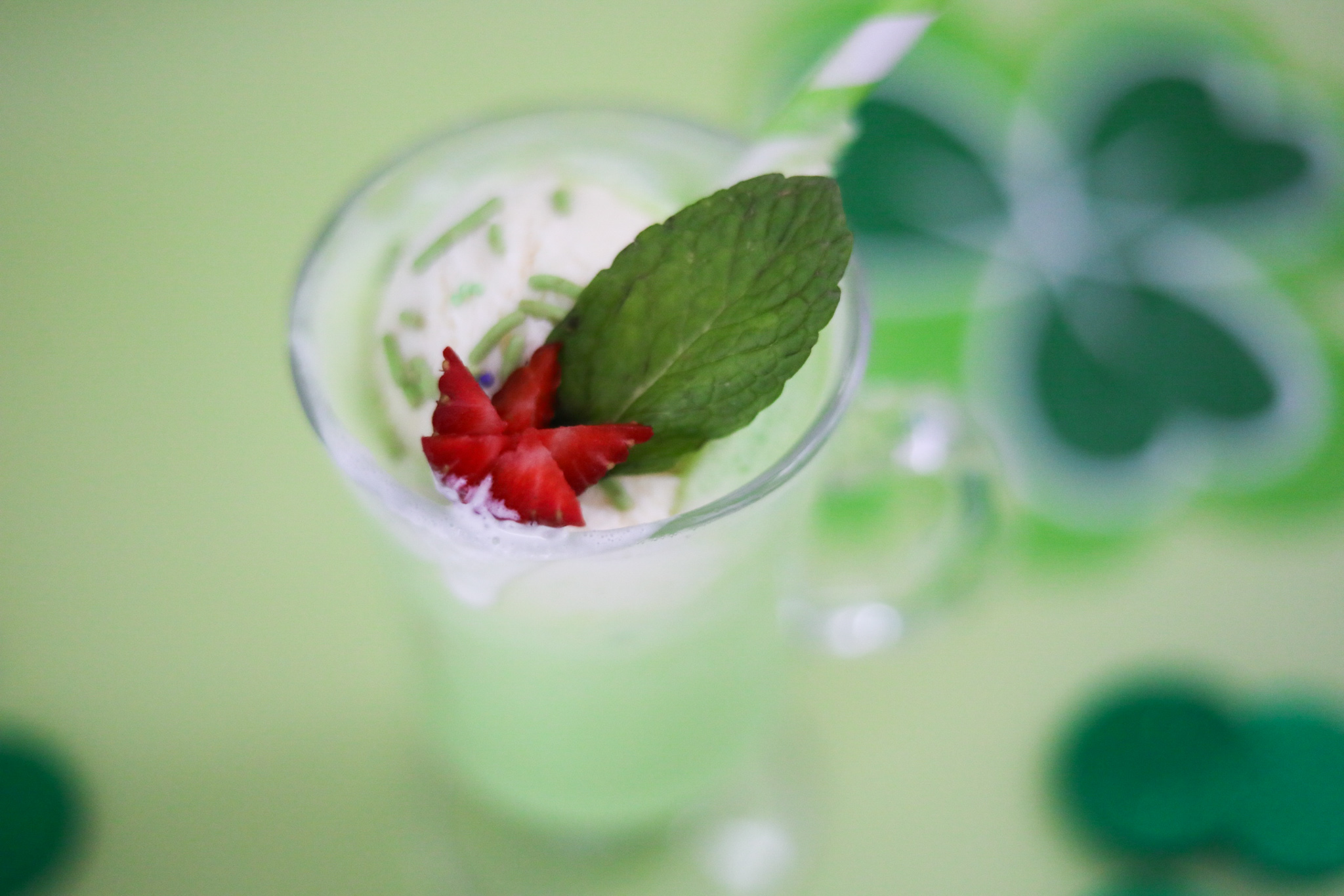 Green Tea Shamrock Shake - TEATIME NOTES | Teabloom